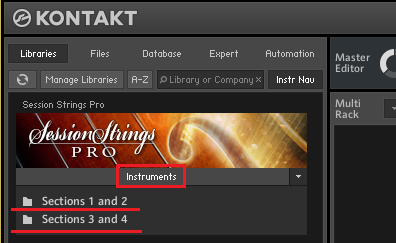 Session Strings Pro 使い方 立ち上げと基本操作 Native Instruments | 清水の音楽HP