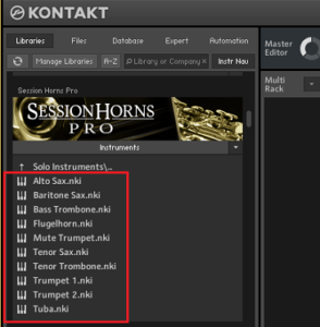 Session Horns Pro 使い方 立ち上げと基本操作 Native Instruments | 清水の音楽HP