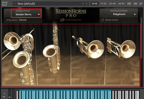 Session Horns Pro 使い方 立ち上げと基本操作 Native Instruments | 清水の音楽HP