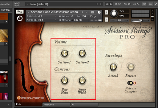 Session Strings Pro 使い方 フレーズや奏法の打ち込み Native Instruments | 清水の音楽HP