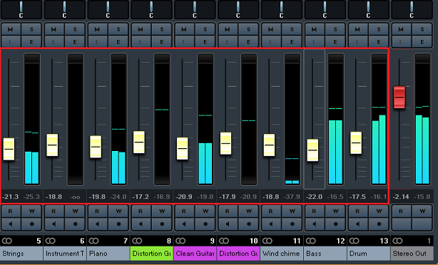 DTMでミックス(mix)時のオーディオトラックの変換と音量調節 | 清水の音楽HP